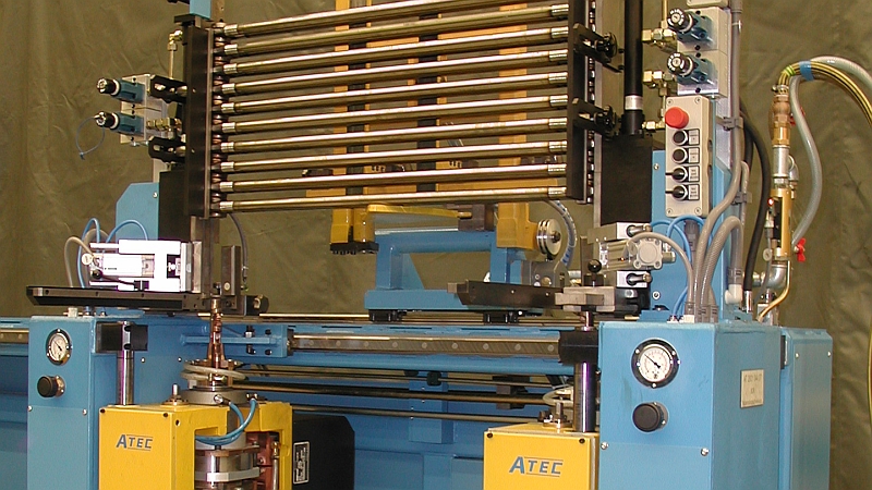 Hub tap welding machine ATEC Sondermaschinen und Anlagenbau GmbH