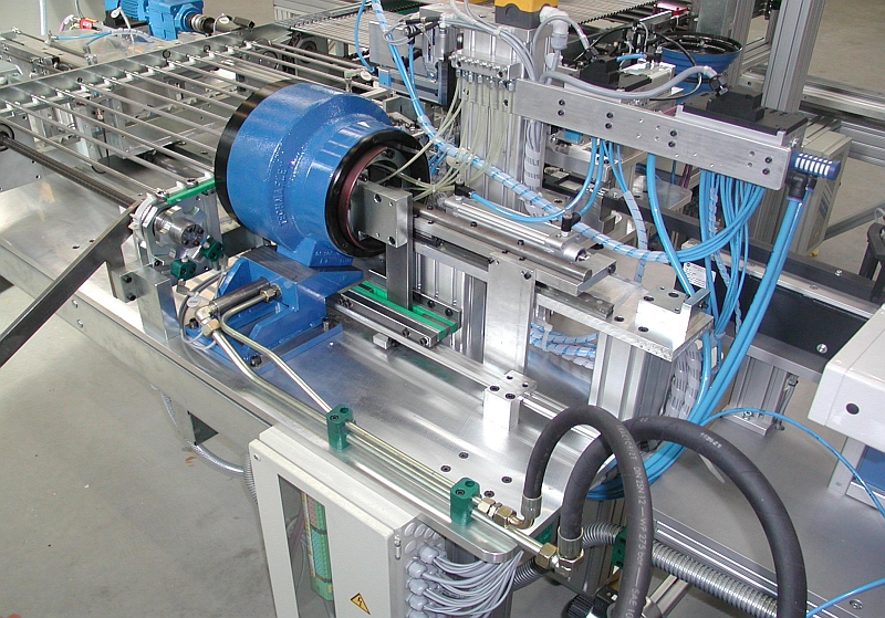 Mandrel & support assembly - ATEC | Sondermaschinen- und Anlagenbau GmbH